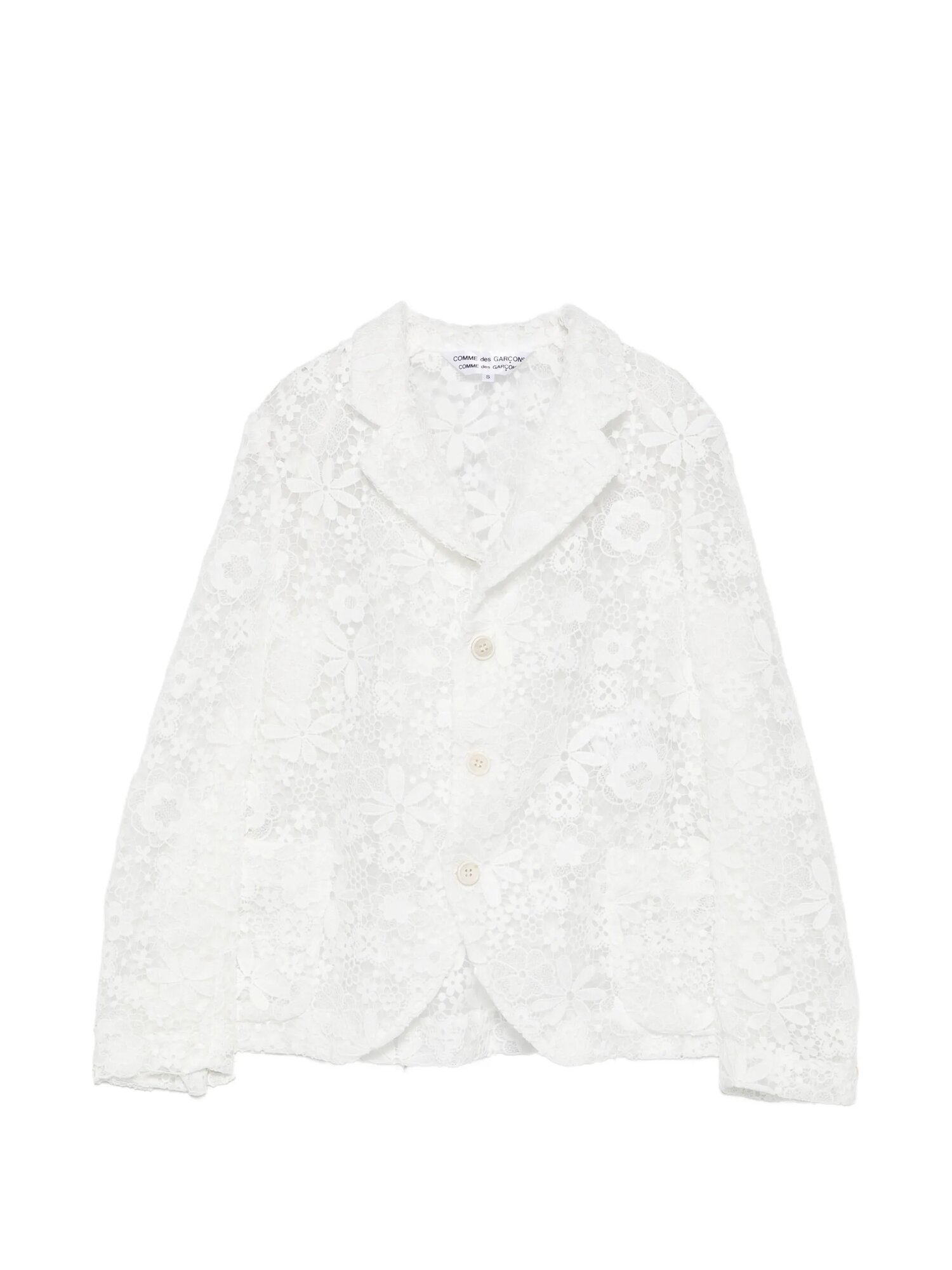 Пиджак Floral-lace blazer