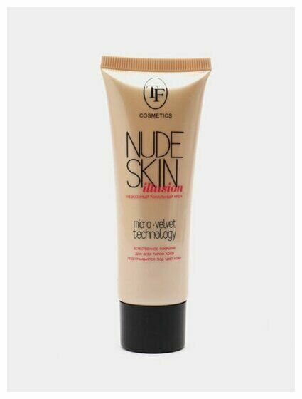 TRIUMPH Тональный крем Nude Skin illusion, 40 мл, тон 105 Кремово-бежевый
