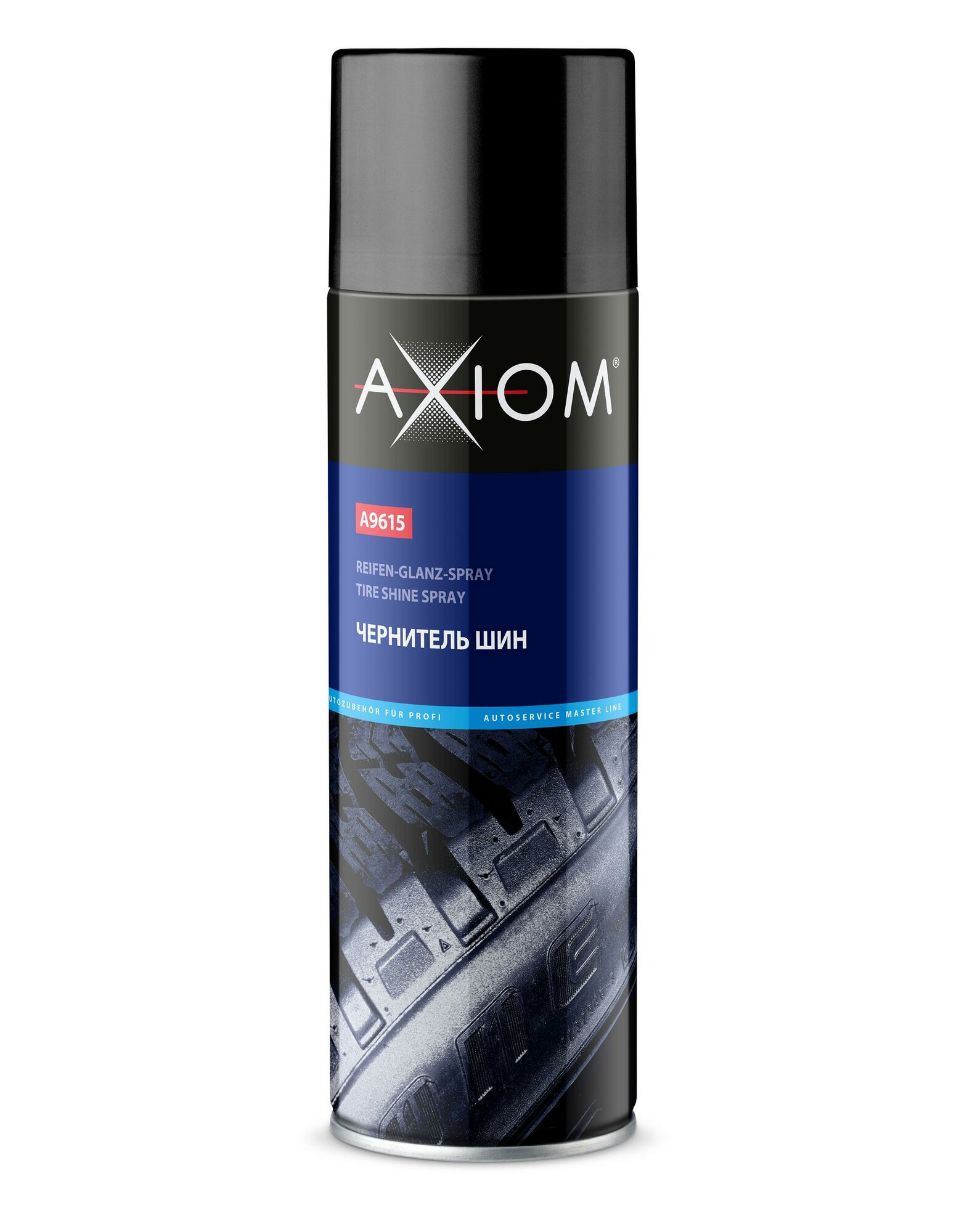 Чернитель шин 650 мл спрей AXIOM A9615 AXIOM A9615