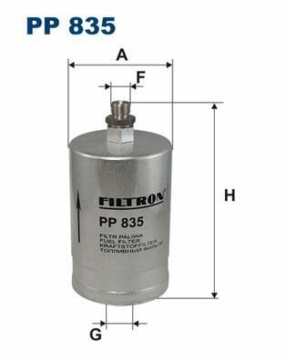 Фильтр топливный FILTRON PP835