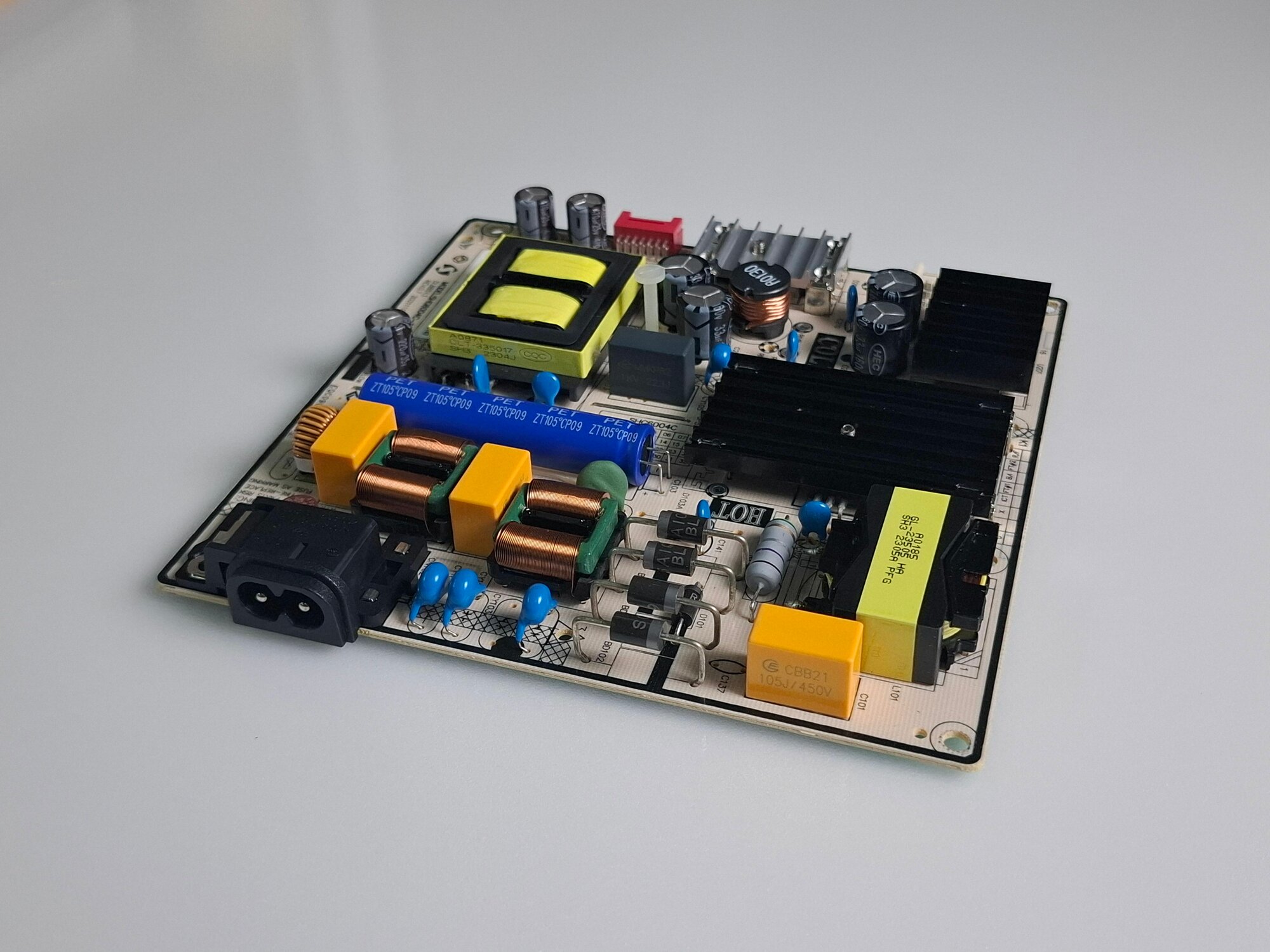 Блок питания (SHG6004C-101H), для телевизора Artel A55LU8500 P: ST5461D12-6 ver2.2