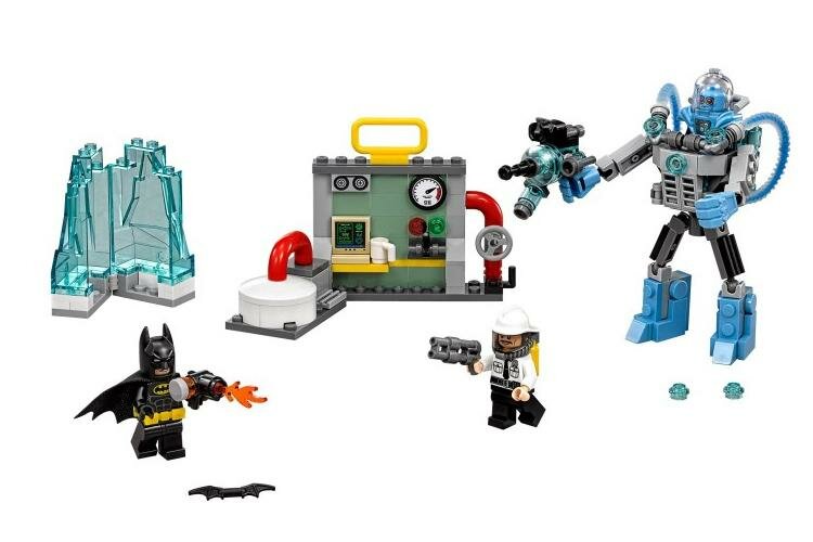 Конструктор унисекс LEGO Batman Mr. Freeze Icy Snow Attack 300 деталей 70901