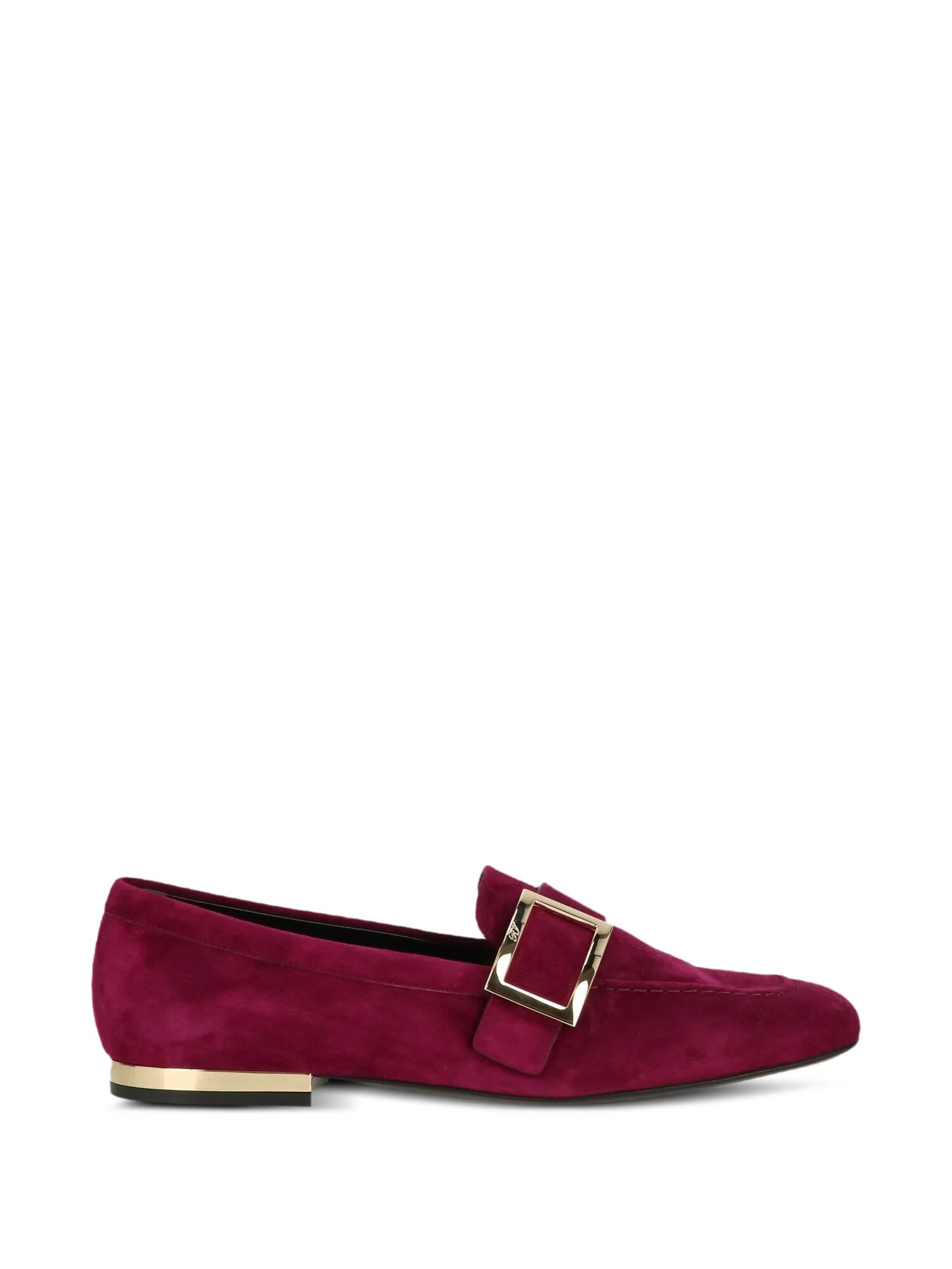 Лоферы Buckle leather loafers
