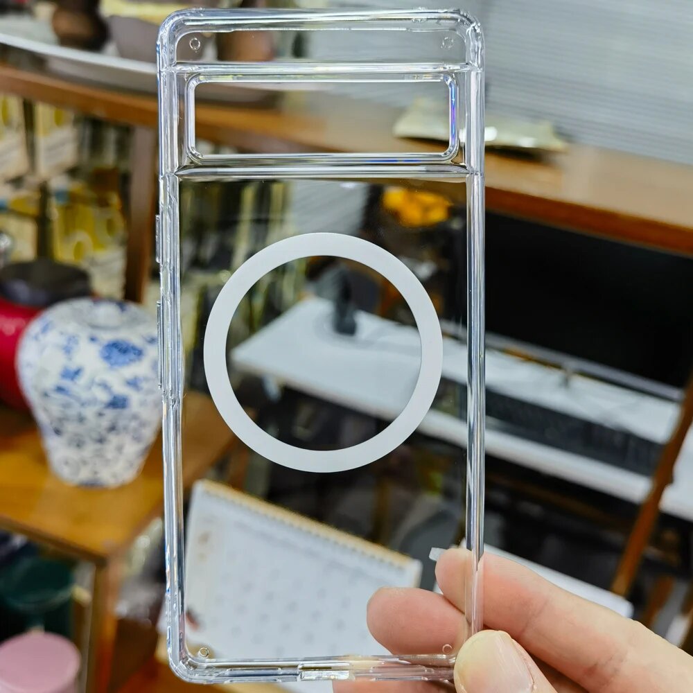 Прозрачный чехол Magsafe для Google Pixel 7 Pro, Clear