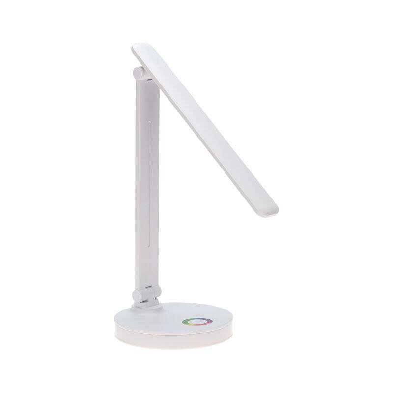 Светильник настольный LED 12Вт с RGB-ночником бел. Rexant 75-0226