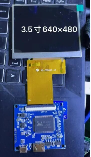 Планшетный ЖК-дисплей Yqwsyxl 3.5 Inch Display 640X480 54pin