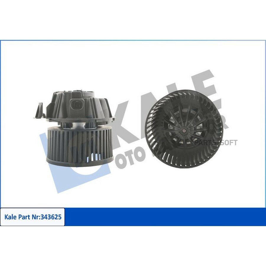 KALE 343625 Электровентилятор отопителя для а/м Renault Logan (08-)/Duster (10-)/Lada Largus (12-) A/C+