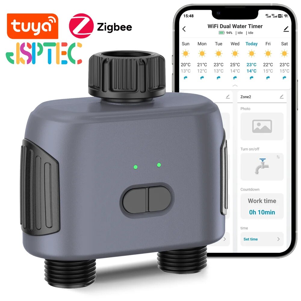 Tuya Smart Zigbee Таймер полива для сада