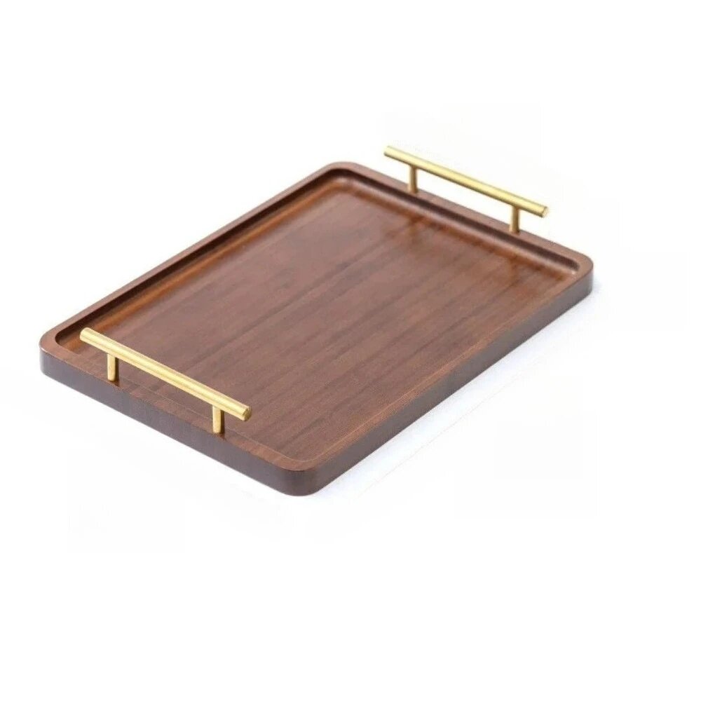 Деревянный поднос с ручками Tea tray M