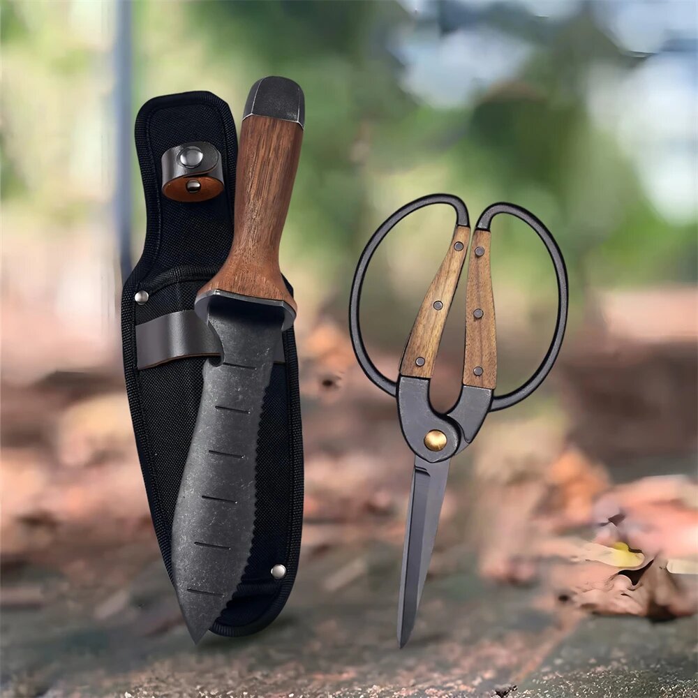 Профессиональные садовые инструменты из нержавеющей стали Черный, Garden Tools
