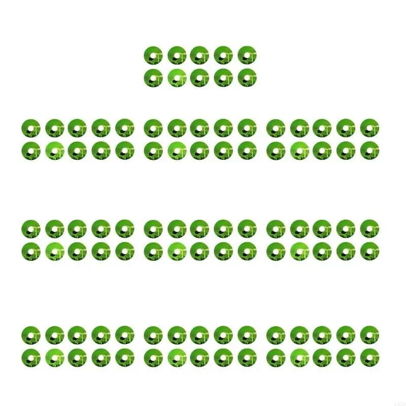 Круглые этикетки для растений, 4,3 см, цвет: 10pcs