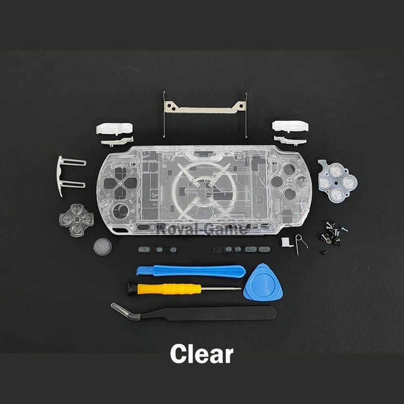 Прозрачный корпус для PSP 3000 (Clear)
