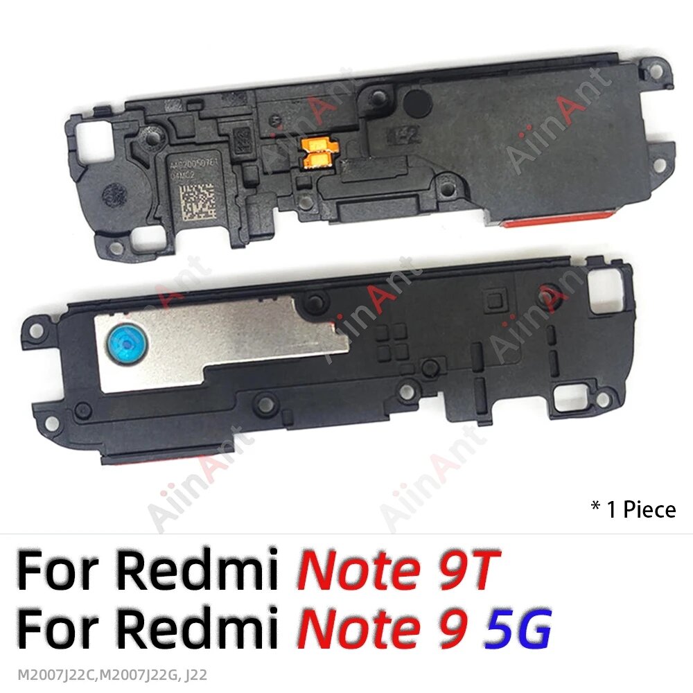 Нижний динамик, громкоговоритель, звуковой сигнал, гибкий кабель для Xiaomi Redmi Note 9T 9s 9A 9 8 7 6 6A 7A 8A 8T Pro 4G 5G