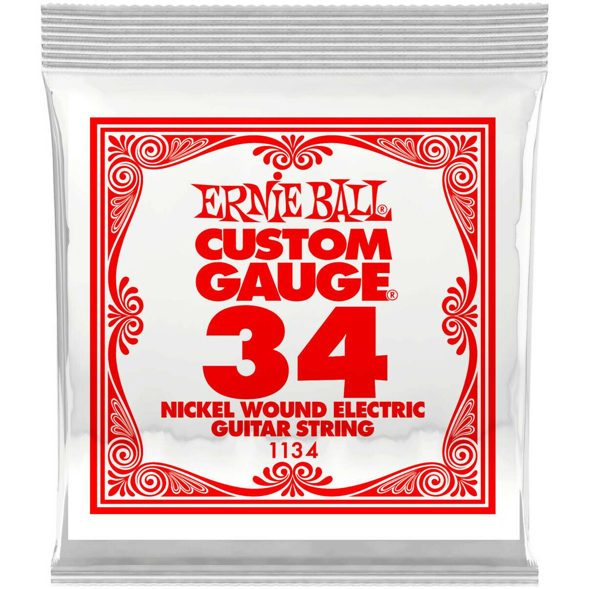 Одиночная струна для электрогитары 34 Ernie Ball 1134