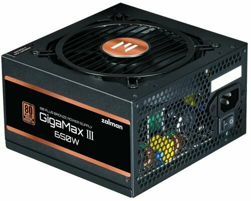 Блок питания Zalman ZM650-GV3 650 Вт 80+ Bronze ATX 3.0