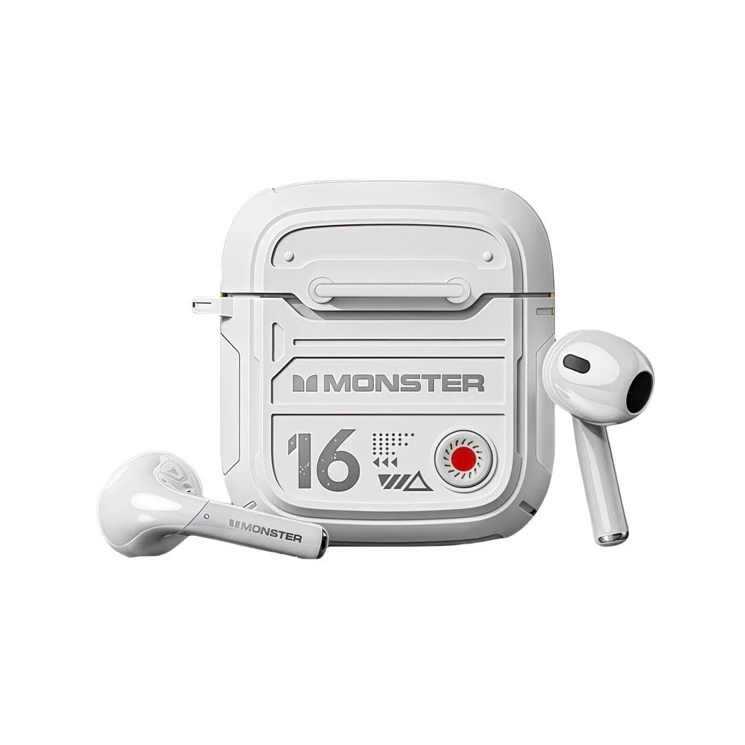 Monster XKT16 Беспроводные внутриканальные наушники White