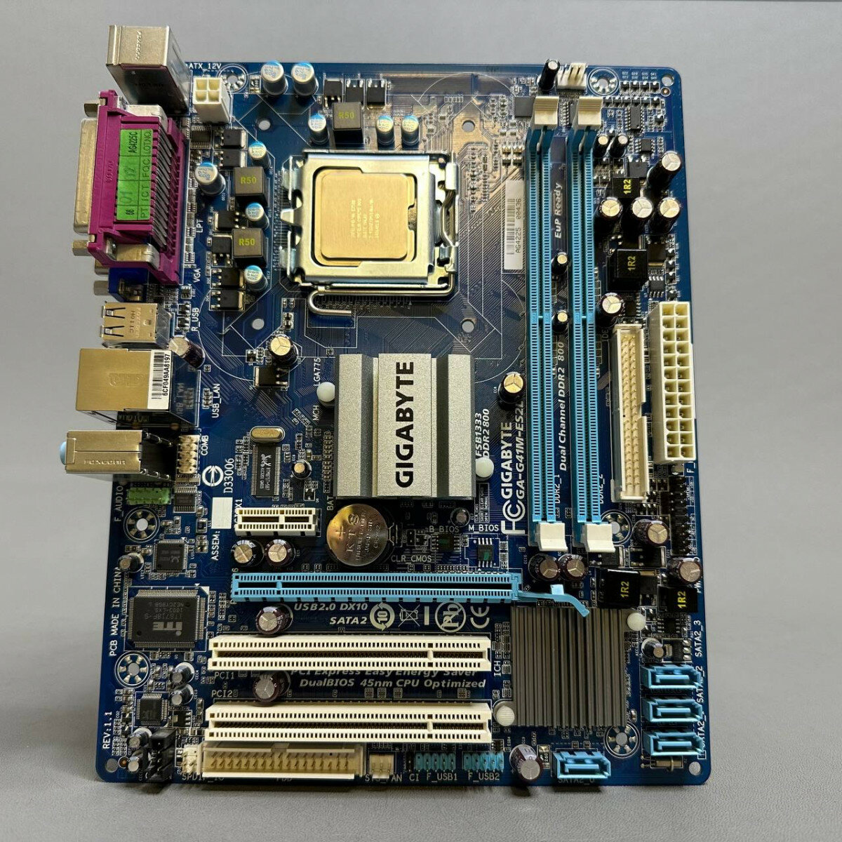 Материнская плата GIGABYTE GA-G41M-ES2L (rev. 1.1)