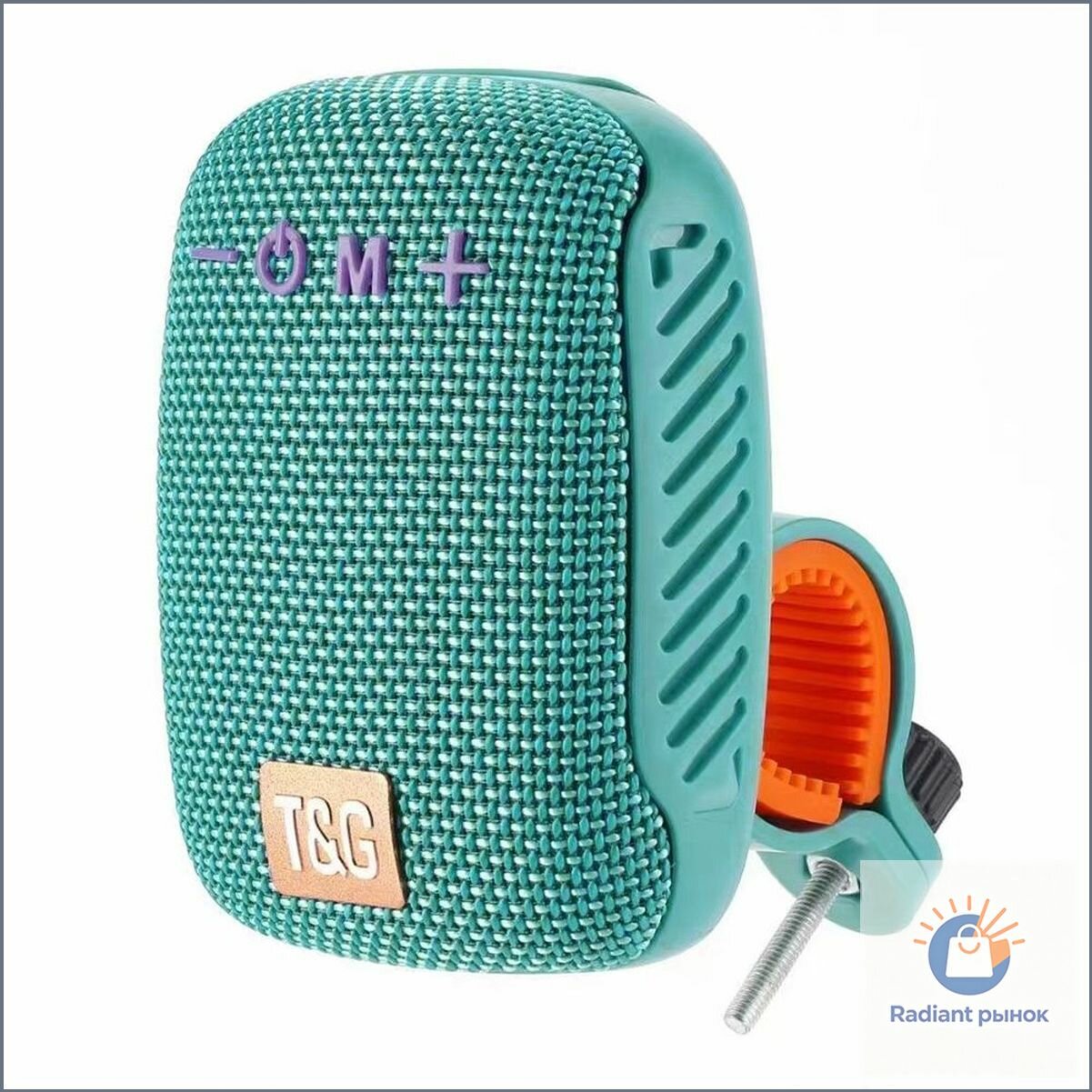 Водонепроницаемая Bluetooth-колонка для велосипеда с FM-радио и качественным звуком
