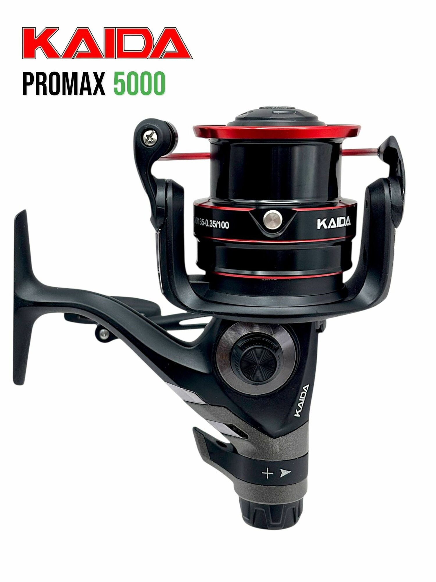 Катушка для спиннига Kaida PRO MAX 5000 5+1 на спиннинг, для удочки, фидерная кайда