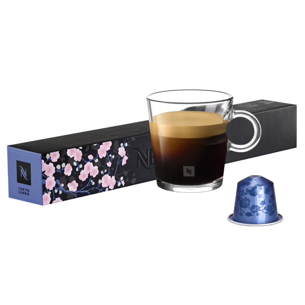Кофе в капсулах Nespresso Original Tokyo Lungo, 10 капсул