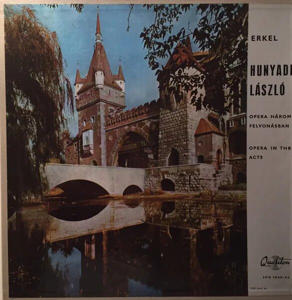 Эркель - Hunyadi Laszlo , Opera In Three Acts 3LP EX