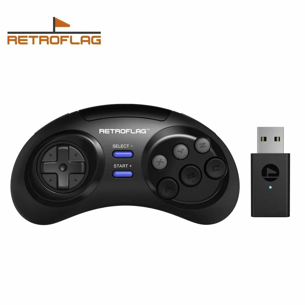 Retroflag Classic 2.4G Gaming Controller-M Wireless для Nintendo Switch Windows MD Mini/Mini 2 и Raspberry Pi