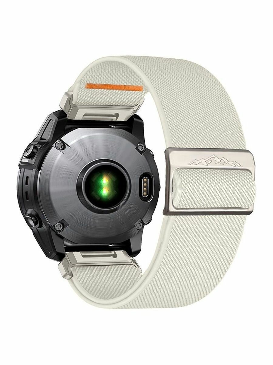 Нейлоновый эластичный ремешок для Garmin с креплением 22мм Garmin Fenix Epix Forerunner