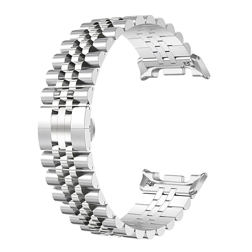 Ремешок для часов Samsung Galaxy Watch 8 /8classic, изготовленный из нержавеющей стали, с застежкой-бабочкой