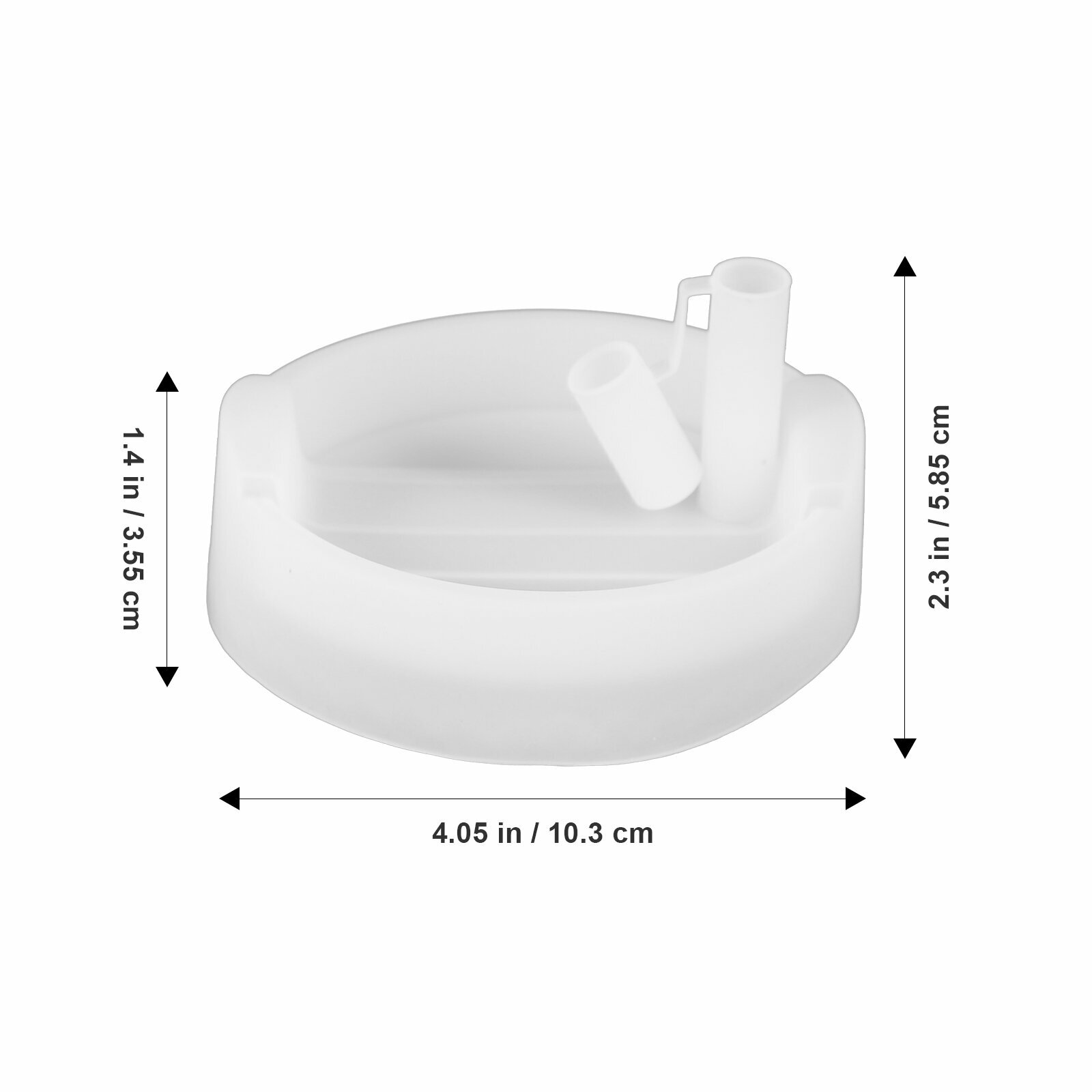 Набор Из 1 Штуки Пробок Для Кружек Из Силикона Антипроливной 10.30X5.85X3.55Cm