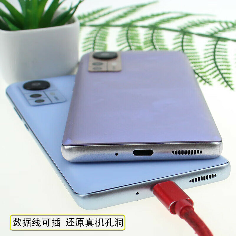 Функциональная подсвечиваемая модель телефона для Xiaomi 12, черный цвет, реалистичная симуляция дисплея