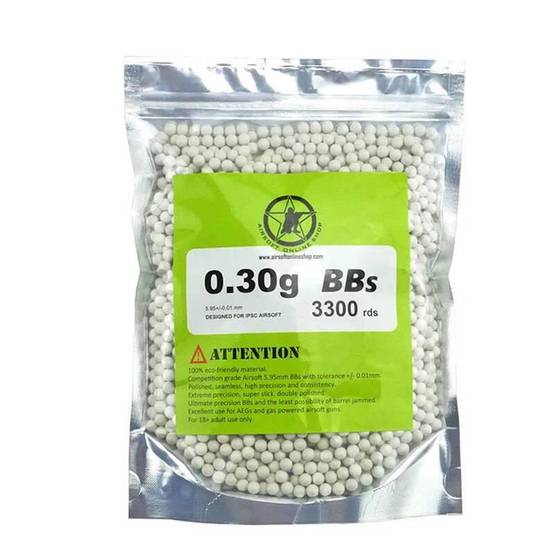 Шары для пейнтбола AOLS 0.3g 3300rds