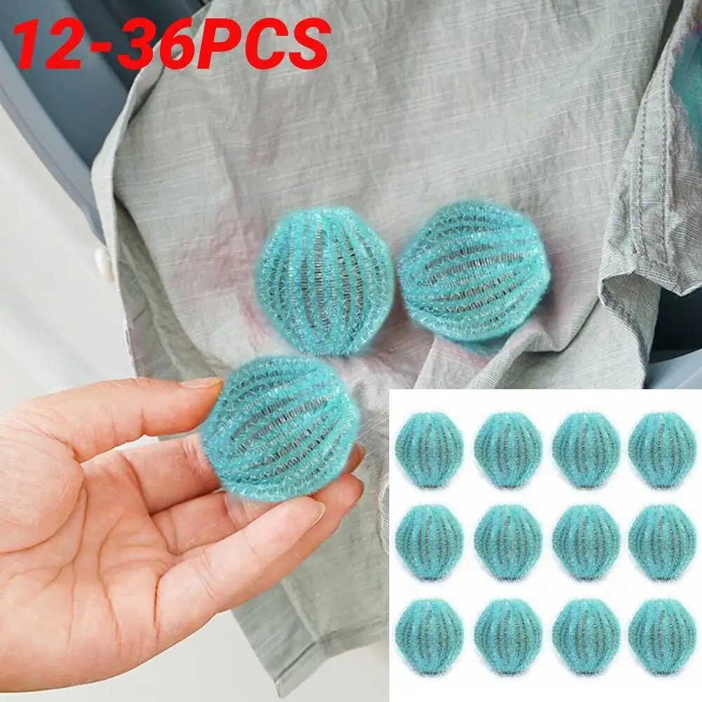 Многоразовые шарики для стирки alloet Pet Hair Removal Balls 12PCS