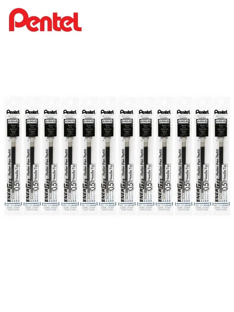 Pentel Ручка Гелевая, толщина линии: 0.5 мм, цвет: Черный