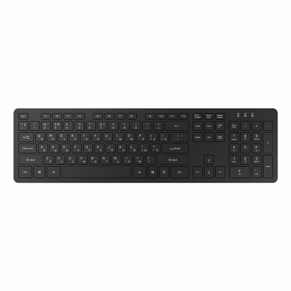 Клавиатура беспроводная Maxvi KWS-01 черный
