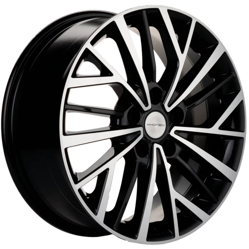 Литой колесный диск Khomen Wheels KHW1717 (Kia K5) 7x17/5x114,3 ET48 D67,1 Black-FP