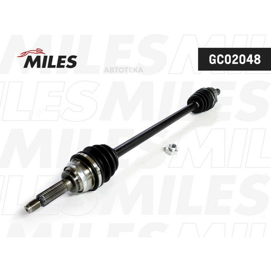 Привод в сборе DAEWOO MATIZ 0.8 98- прав. -ABS MILES GC02048