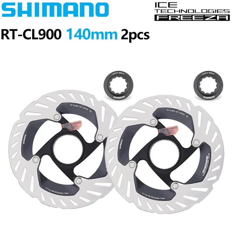 Тормозной Ротор Shimano RT-CL900 140 Мм/160 Мм С Технологией Ice Technology, Внутреннее Крепление