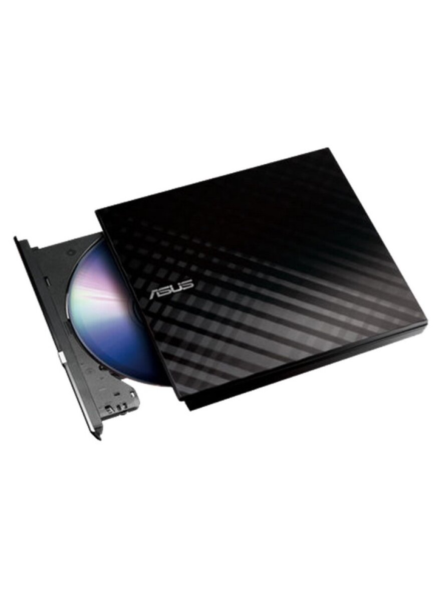 Внешний оптический привод Asus DVD±RW SDRW-08D2S-U LITE Black (90-DQ0435-UA221KZ)