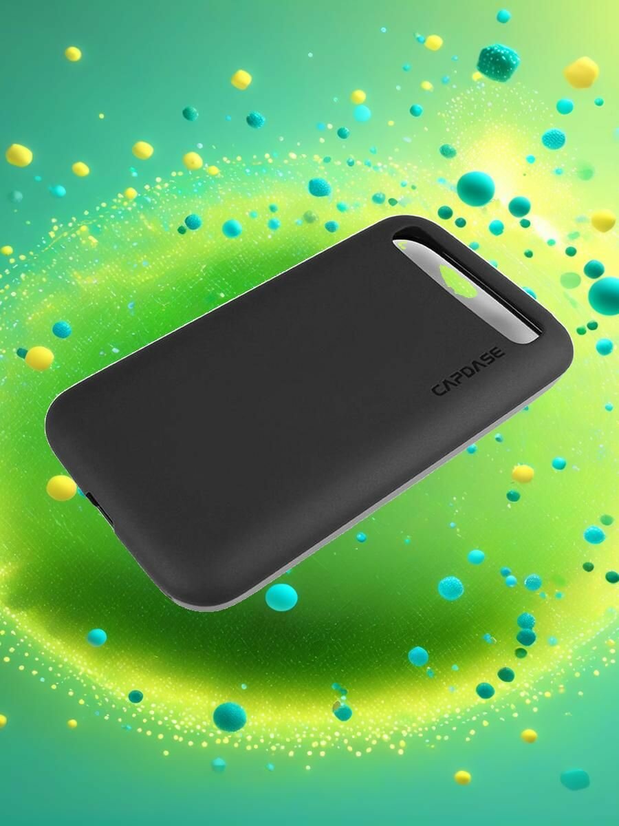 Чехол Capdase Soft Jacket BlackBerry Classic, полиуретан, защита экрана, чёрный