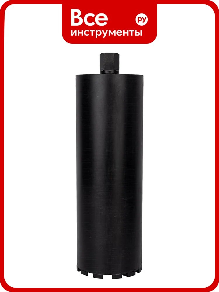 Алмазная коронка IRBISDIAM 162D-450L-1 1/4 1624500 для армированного бетона и камня, мокрое сверление, 12‑сегментная