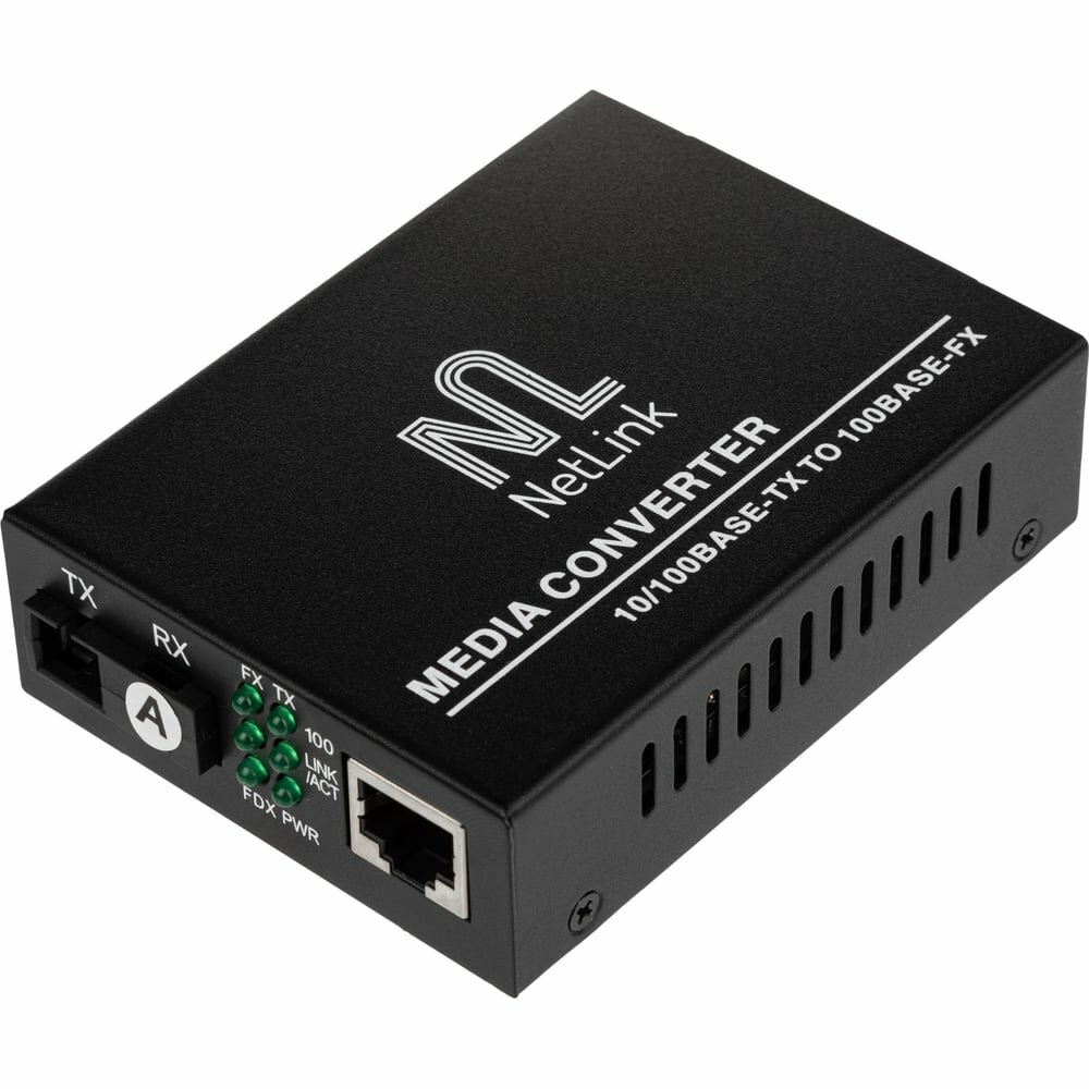 Медиаконвертер Netlink FE-920A20SC 10/100Мб/с порт RJ45 + 155Мб/с оптический порт SC УТ000001416 — фото 1
