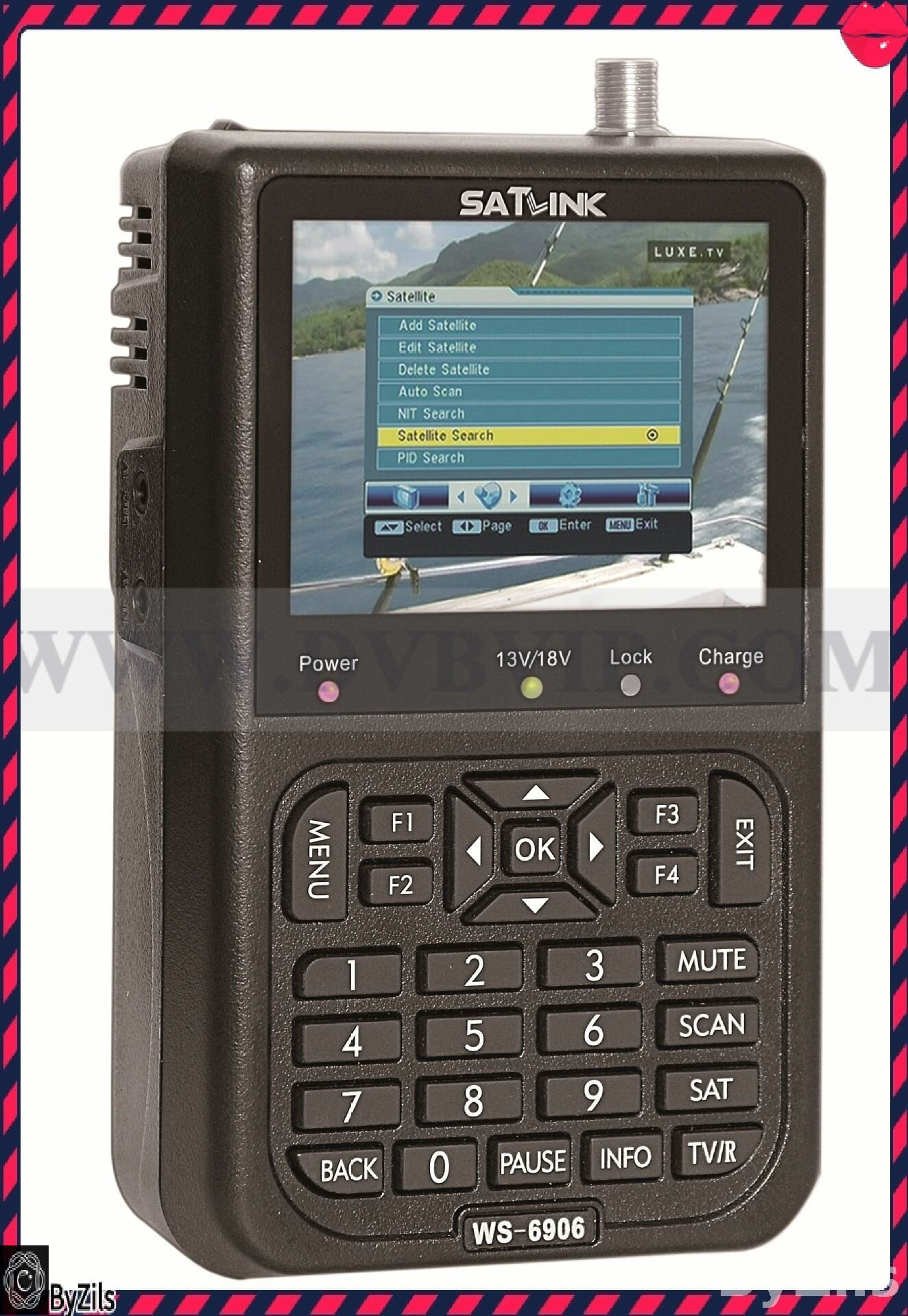 Искатель спутников SATLINK WS6906 DVB-S