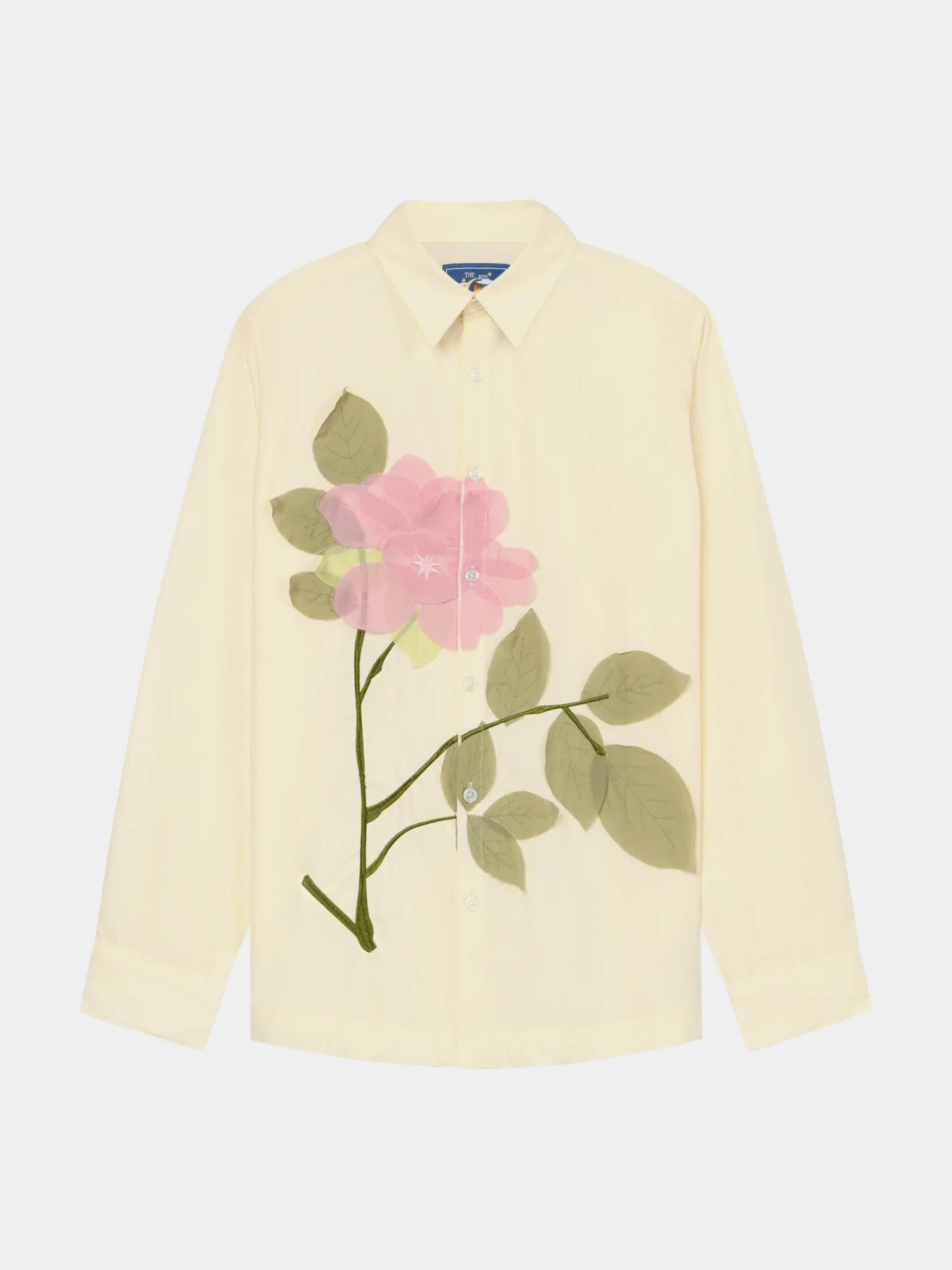 Рубашка Flower Applique Button Up