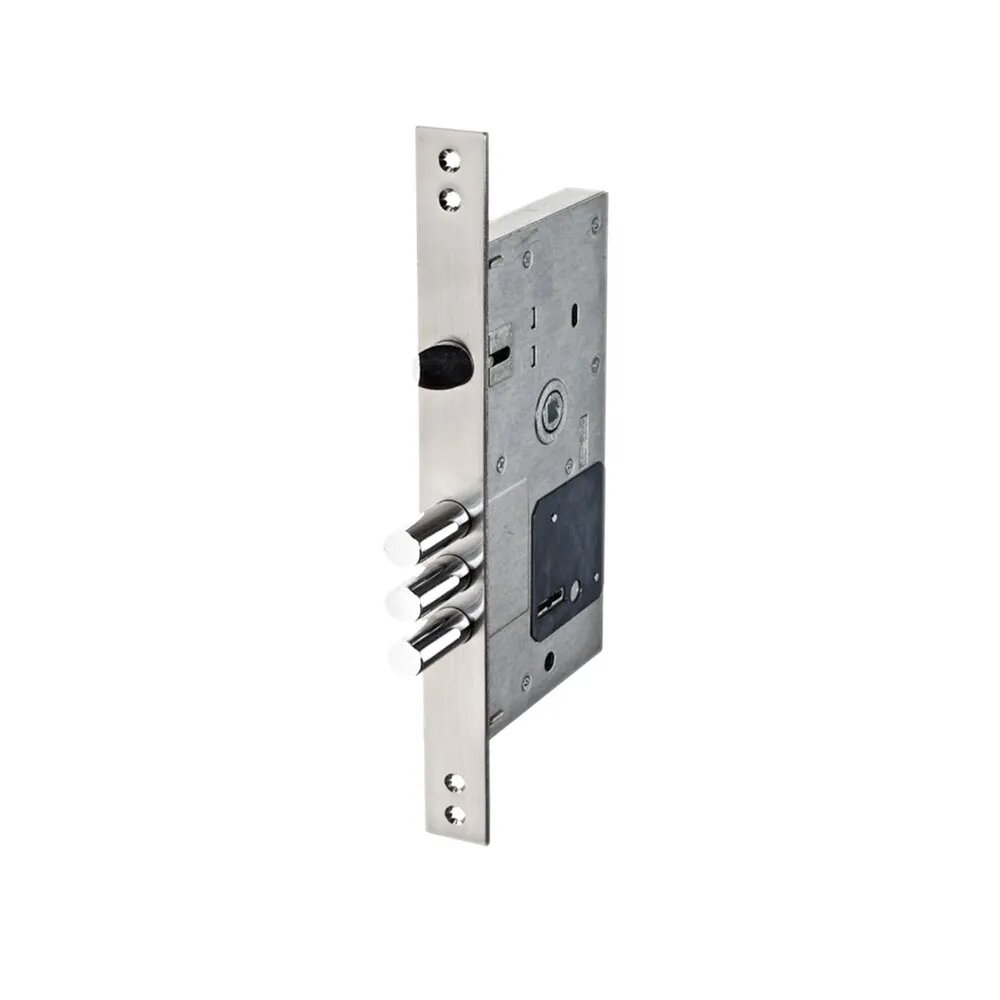 Doorlock Замок врезной сувальдный для входной двери с защёлкой DL9252K/60/85мм