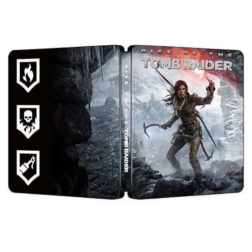 ONi Fantasy Box (Только стальной корпус, без диска с игрой) Rise of The Tomb Raider Steelbook For PS4/PS5