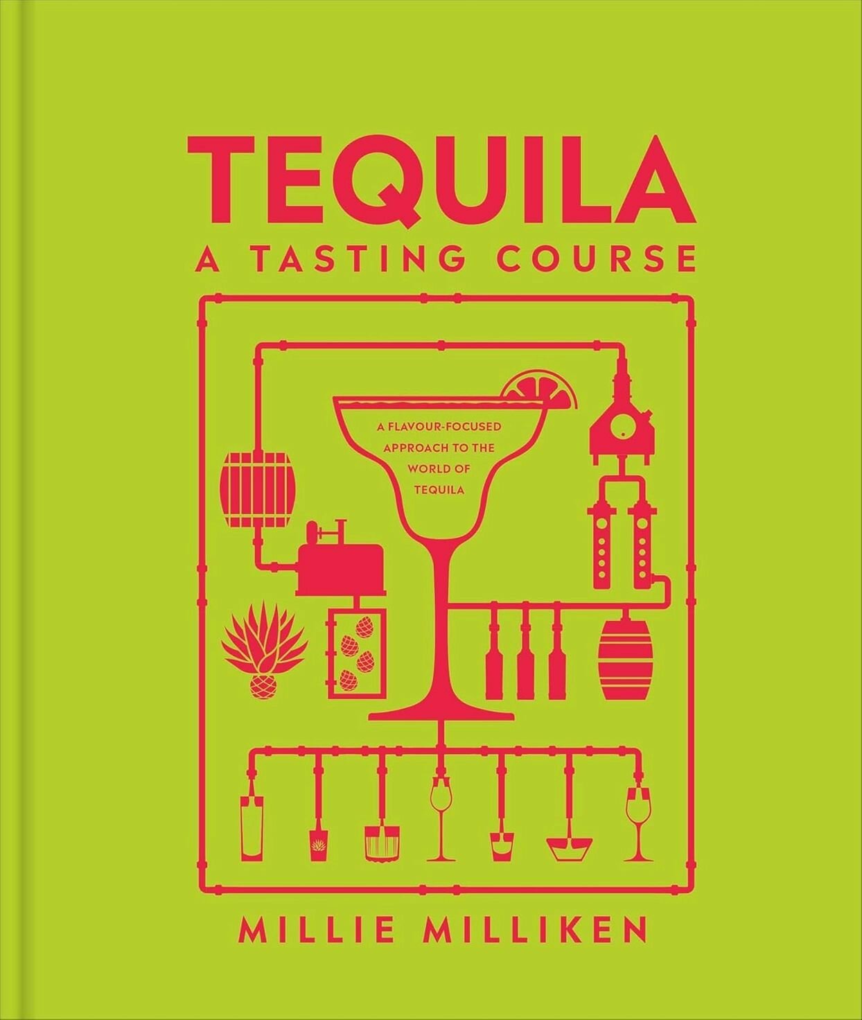 Книга Tequila: A Tasting Course by Millie Milliken на английском языке