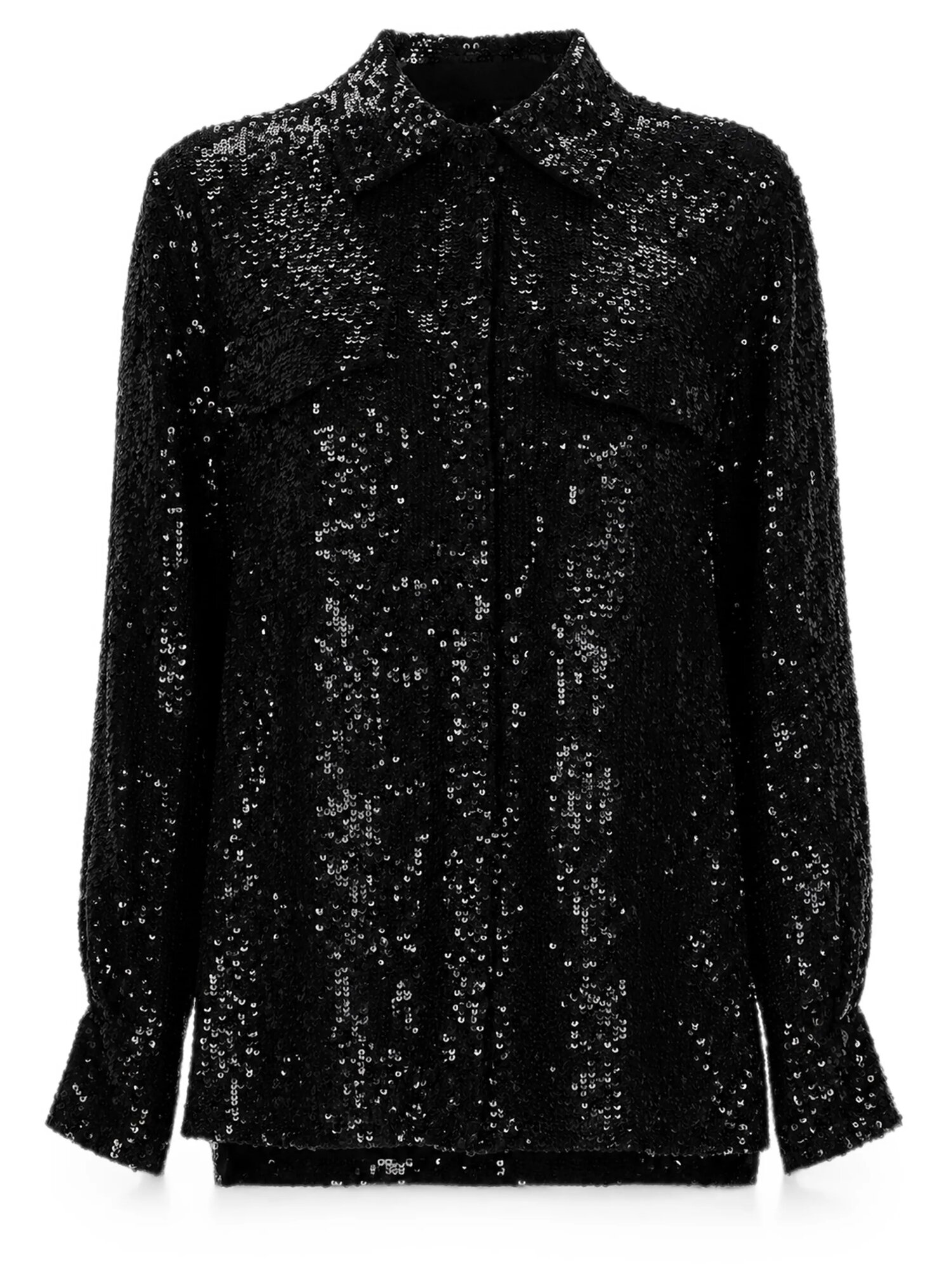 Рубашка P.A.R.O.S.H. Sequin-embellished shirt, размер 42 — фото 1