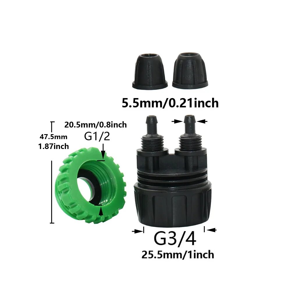 Соединитель для шланга XGYN 1/2 дюйма Lock nut x 4mm