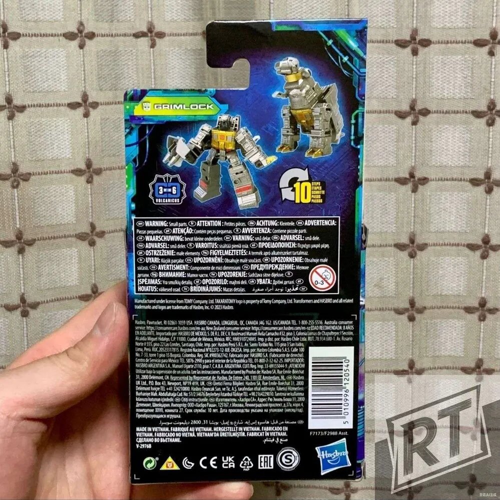 Трансформеры игрушки Версия KO Legacy Evolution Core Class Grimlock (8.9cm) F7173 — фото 1