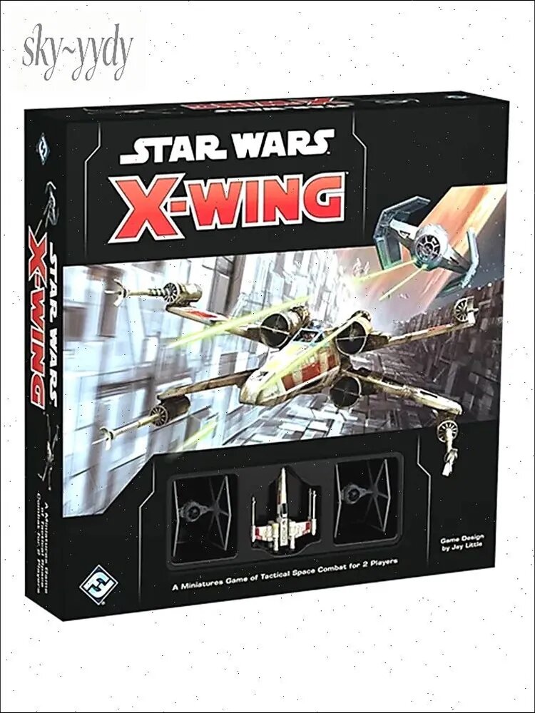 Дополнение для настольных игр Миниатюры Atomic Mass Games Miniatures Games Series Star Wars X-Wing: Crisis Protocol-SWZ01 Star Wars: X-Wing Second Edition Core Set; игрушки